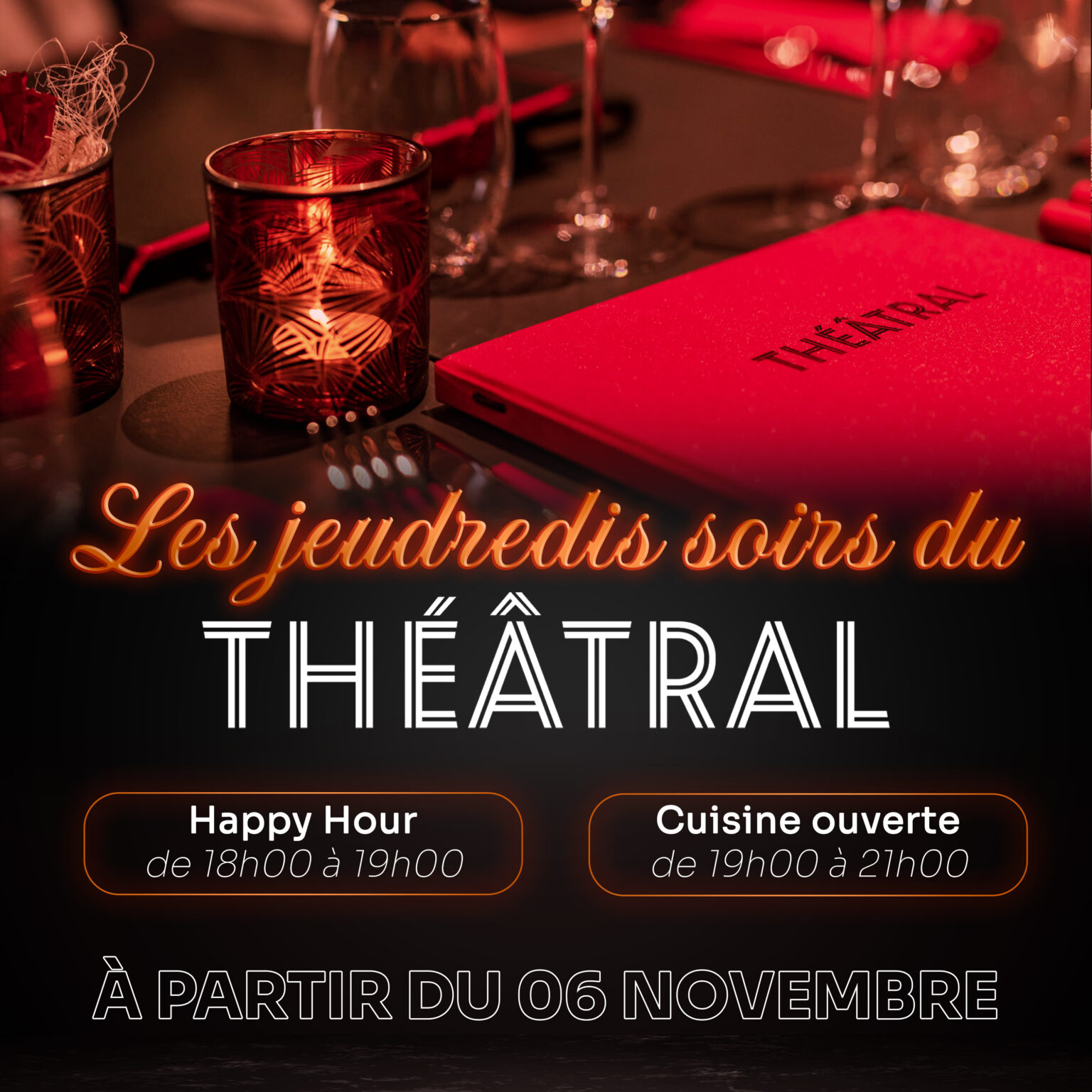 Restaurant Théâtral Messancy | cuisine bistronomique | spectacles